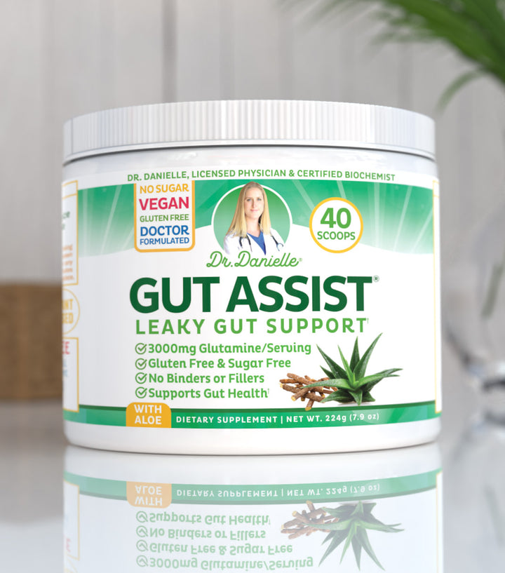 Leaky Gut Repair Supplement with Glutamine and Aloe | Dr. Danielle